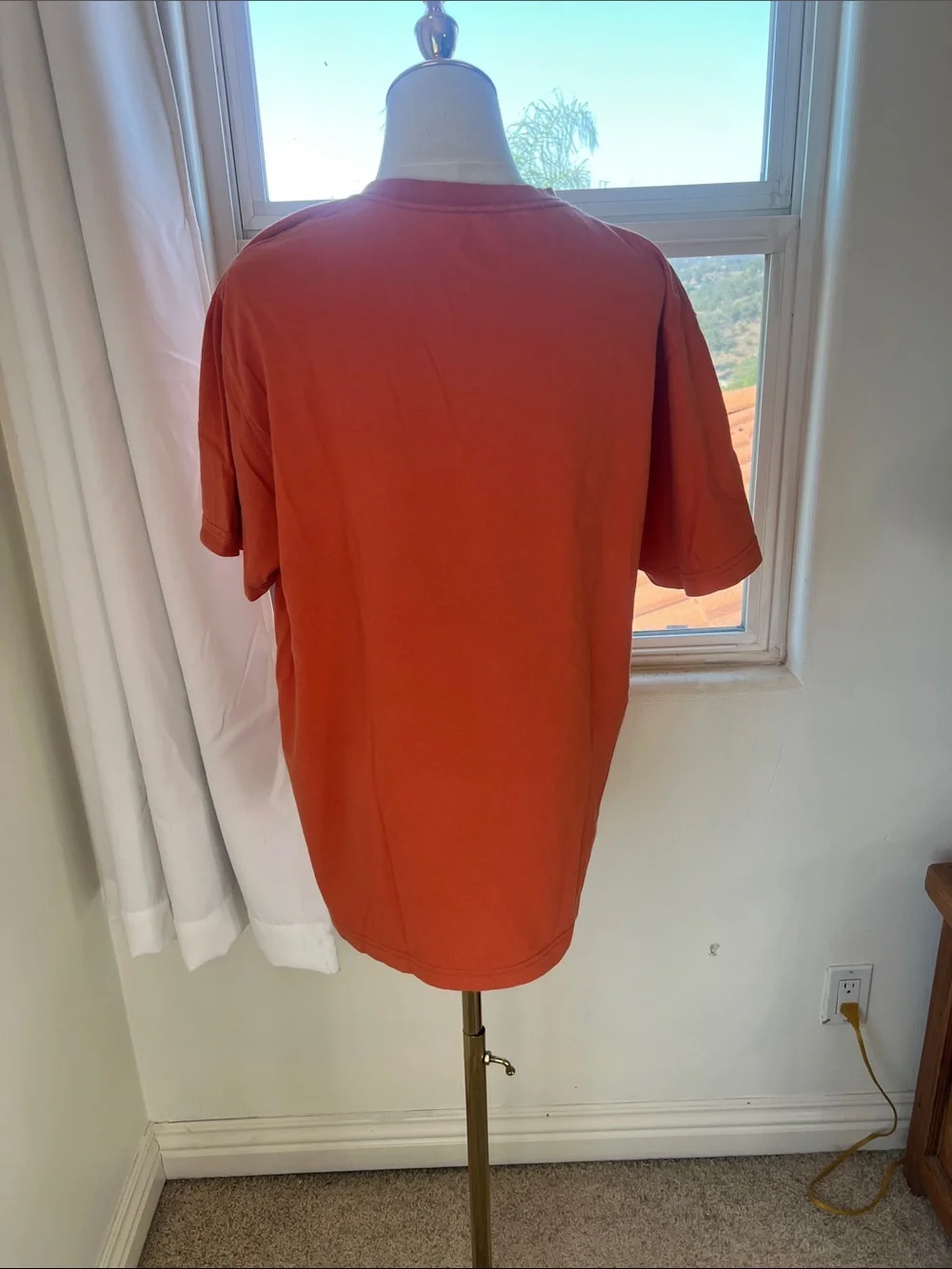 L.L. Bean | Shirts | Ll Bean Mens Crewneck Tee In Rust Orange | Poshmark